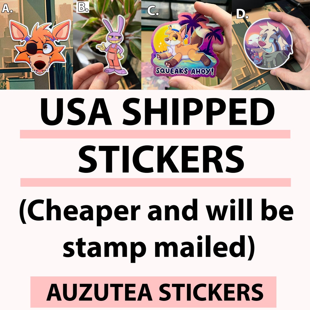 Stickers for USA SHIPPING ONLY - Etsy