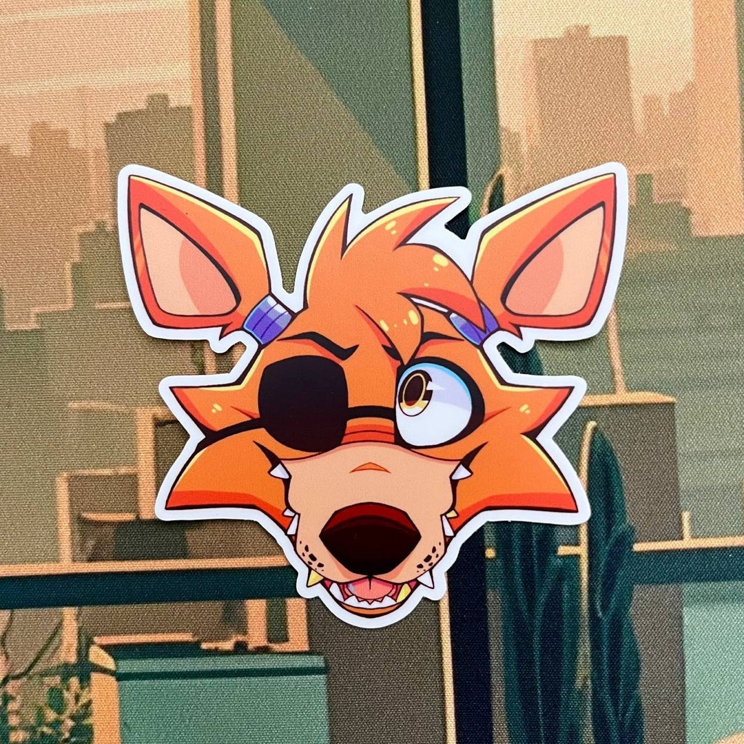 Animatronic Fox Sticker - Etsy