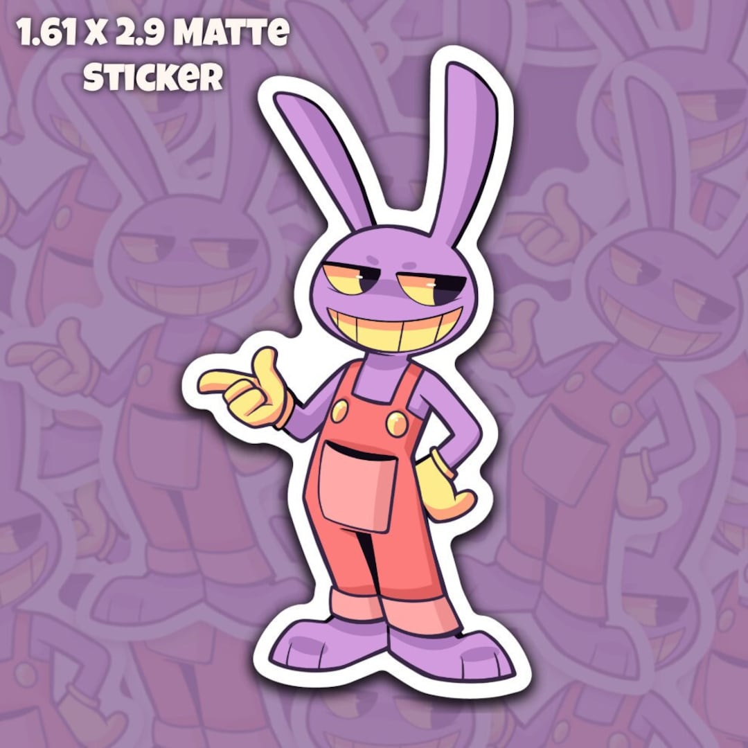 Digital Circus Jax Sticker - Etsy