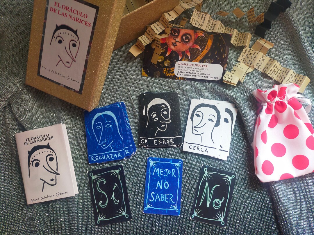 Oracle of Noses Oracle Divination 39 Playing Cards Oracle Deck - Etsy