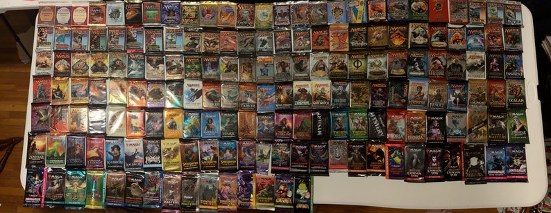 Magic the Gathering Chaos Draft Box of Random Booster Packs X25 MTG Holiday Advent - Etsy