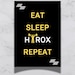 2 Hyrox Motivational Prints // Digital Set of Inspirational Fitness ...