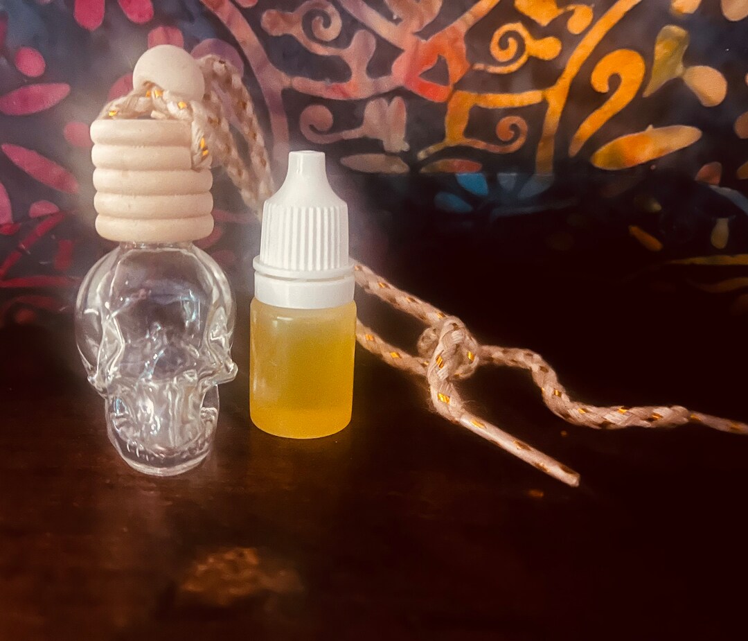 Hanging Skull Car Diffuser With 10ml Fragrance - Etsy