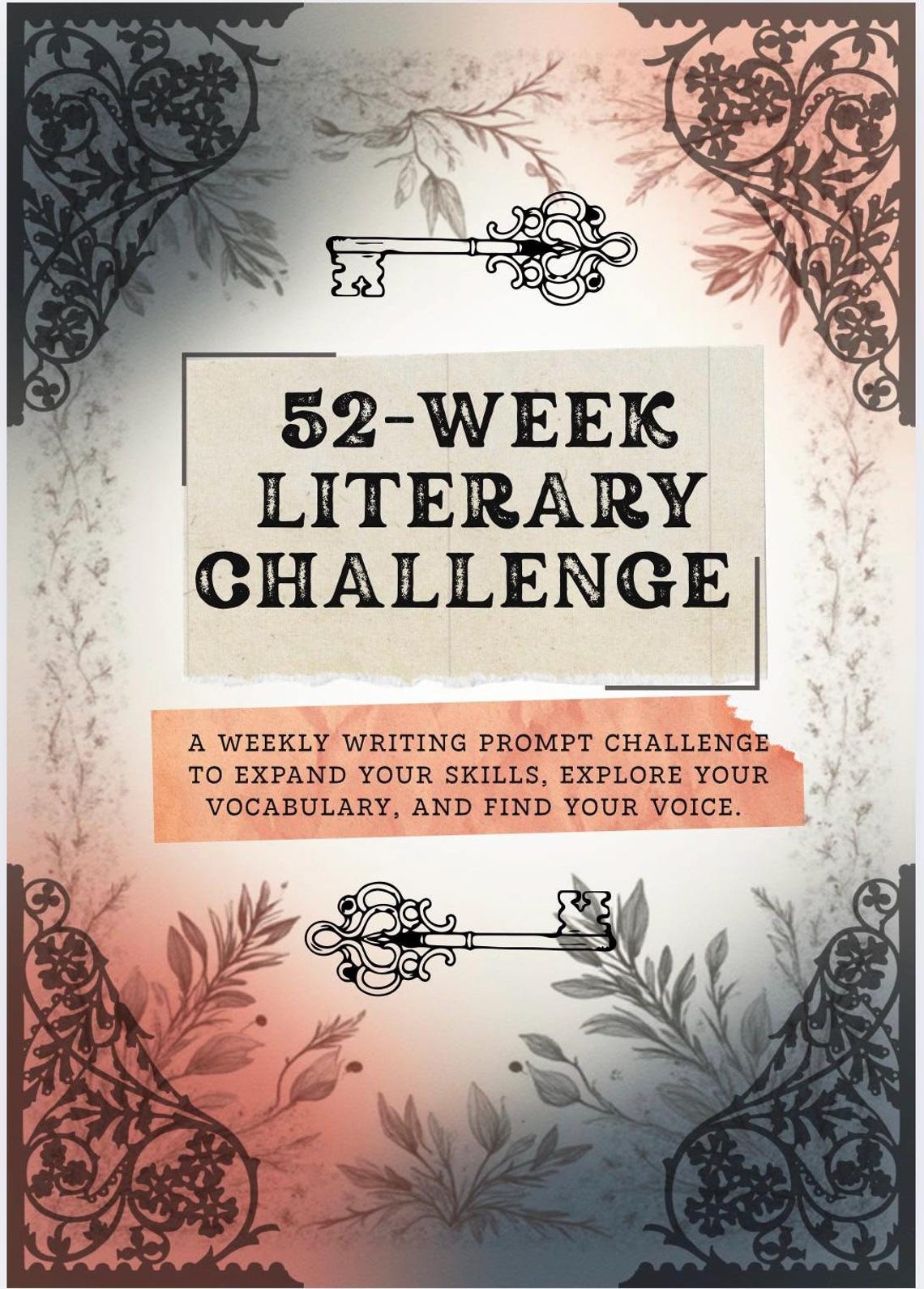52 Week Challenge: A Forbidden Word Constraint Writing Journal ...