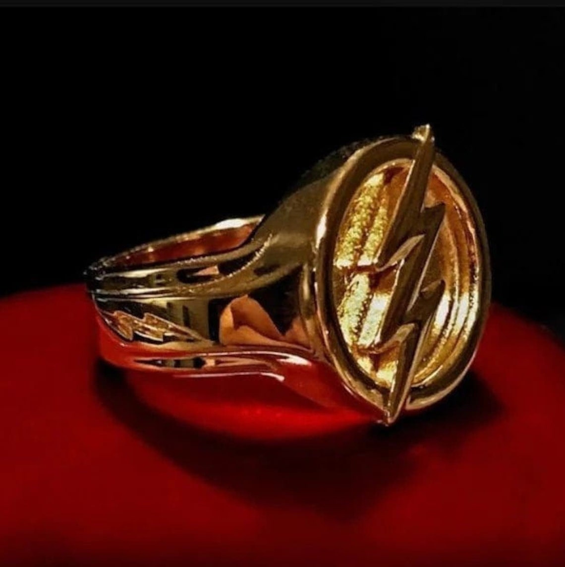 Flash Ring,sterling Silver Ring,flash Point Ring,dc Comics,dc Jewelry ...