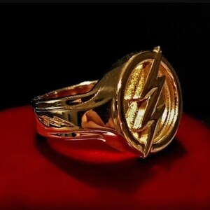 Flash Ring,sterling Silver Ring,flash Point Ring,dc Comics,dc Jewelry ...