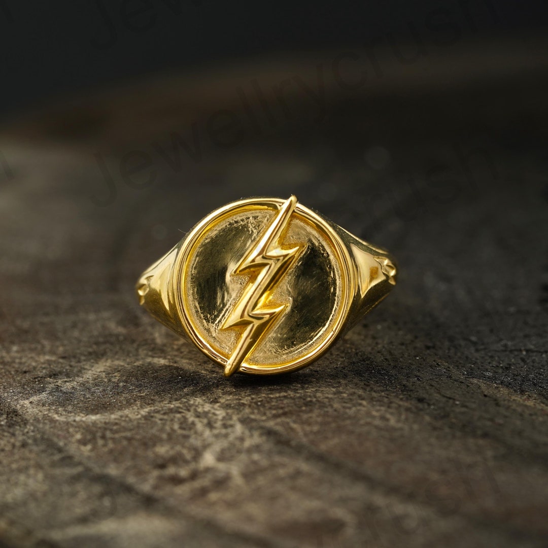 Flash Ring,sterling Silver Ring,flash Point Ring,dc Comics,dc Jewelry ...