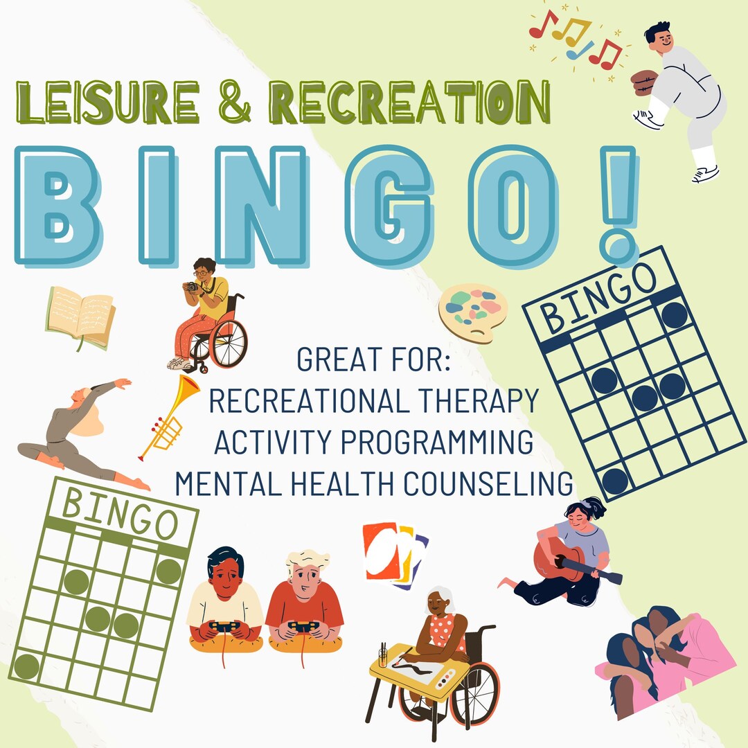Leisure and Recreation Bingo! Leisure Education Bingo! for Recreational ...