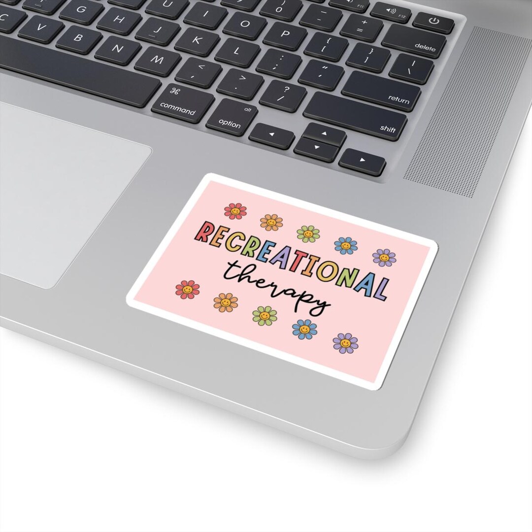 Recreational Therapy Kiss-cut Sticker - Etsy