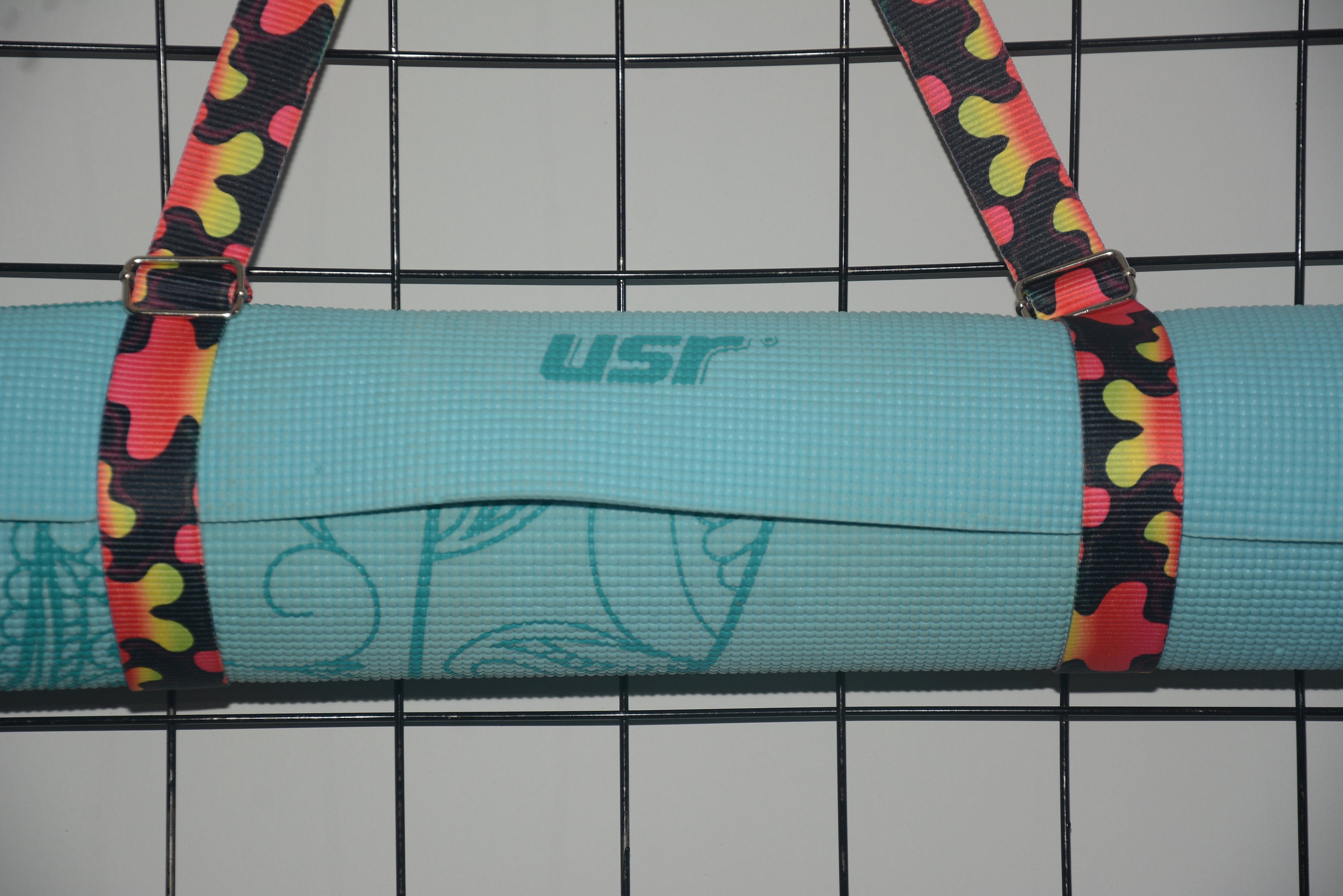 Yoga Mat Straps and Pilates Mat Holder , Stretching Strap , Adjustable ...