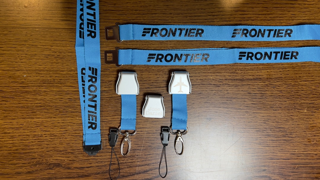 Seatbelt Buckle Lanyard Frontier F9 - Etsy