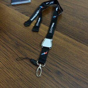 Seatbelt Buckle Lanyard American Airlines AA - Etsy