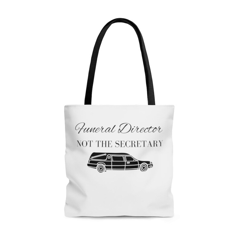 Female Funeral Director Tote Bag, Women Funeral Director Bag, Gift for ...