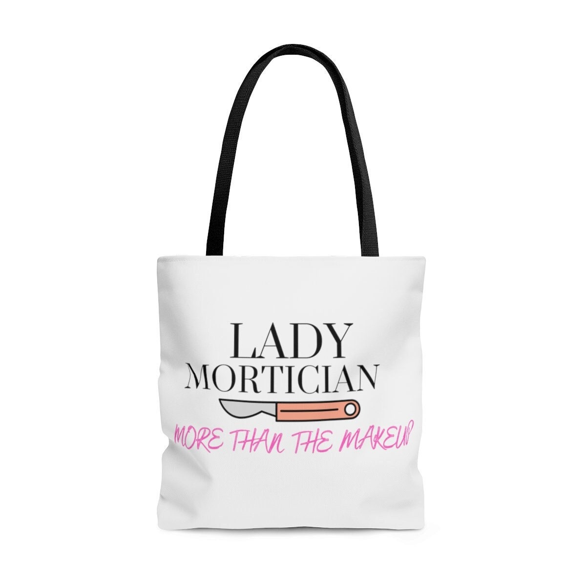 Large Lady Mortician Tote Bag Women Funeral Director Bag - Etsy