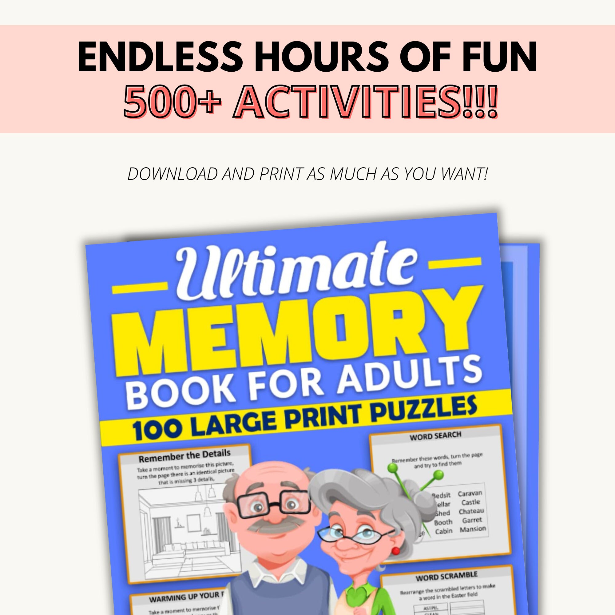 Activity Director Tool Kit: Dementia Activities Mega Bundle With Over ...