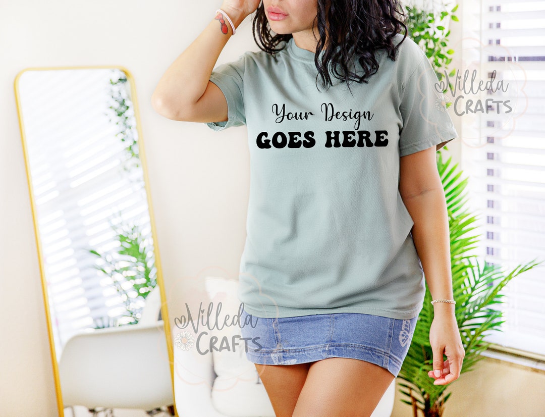 Comfort Colors Bay Mockup C1717, Bay Mockup, Comfort Colors Mockup ...