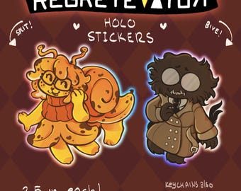 Split and Bive Regretevator Keychains - Etsy