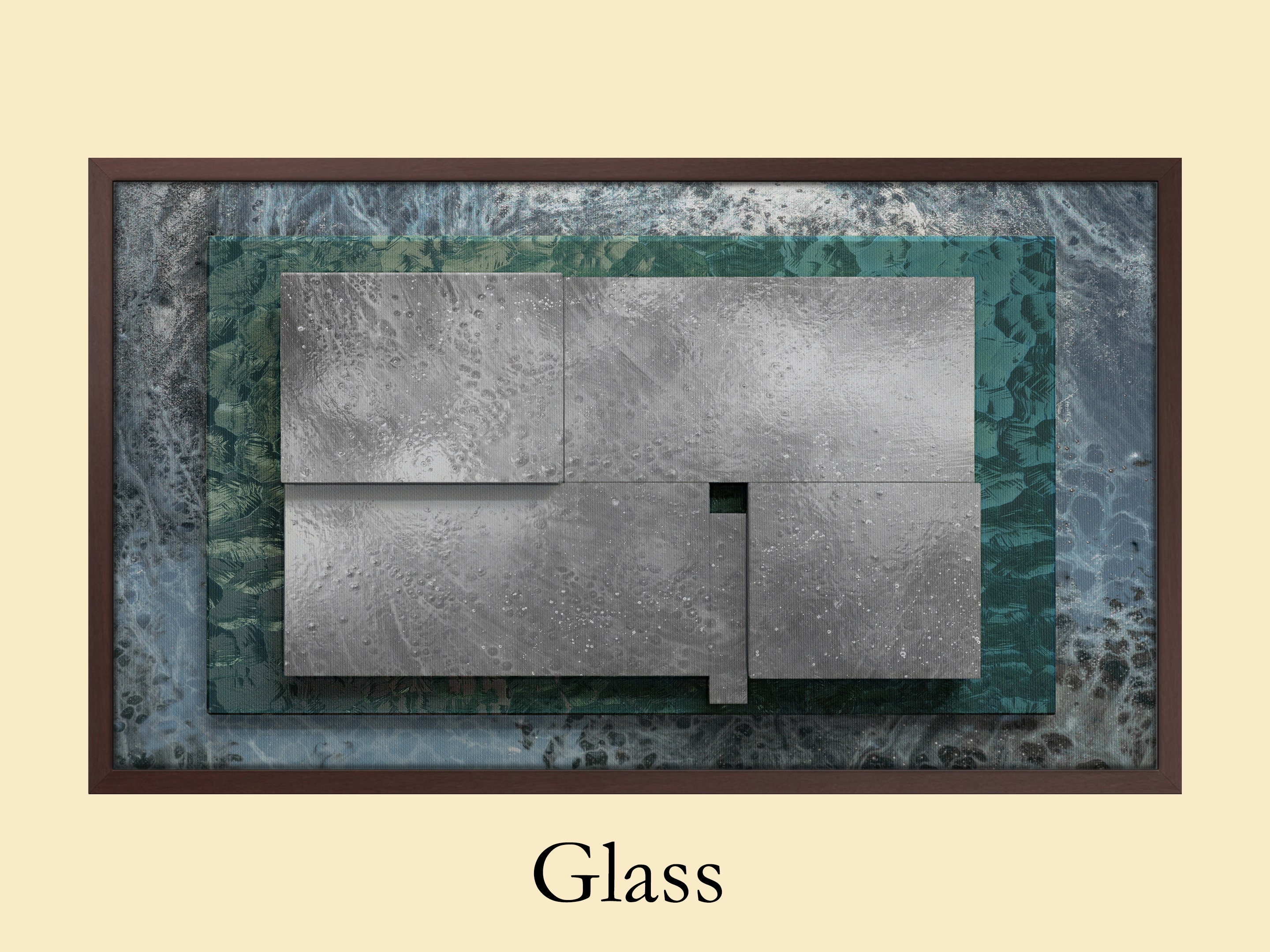 Samsung Frame TV Art, Abstract 3D Materials Collection, SET of 6 ...