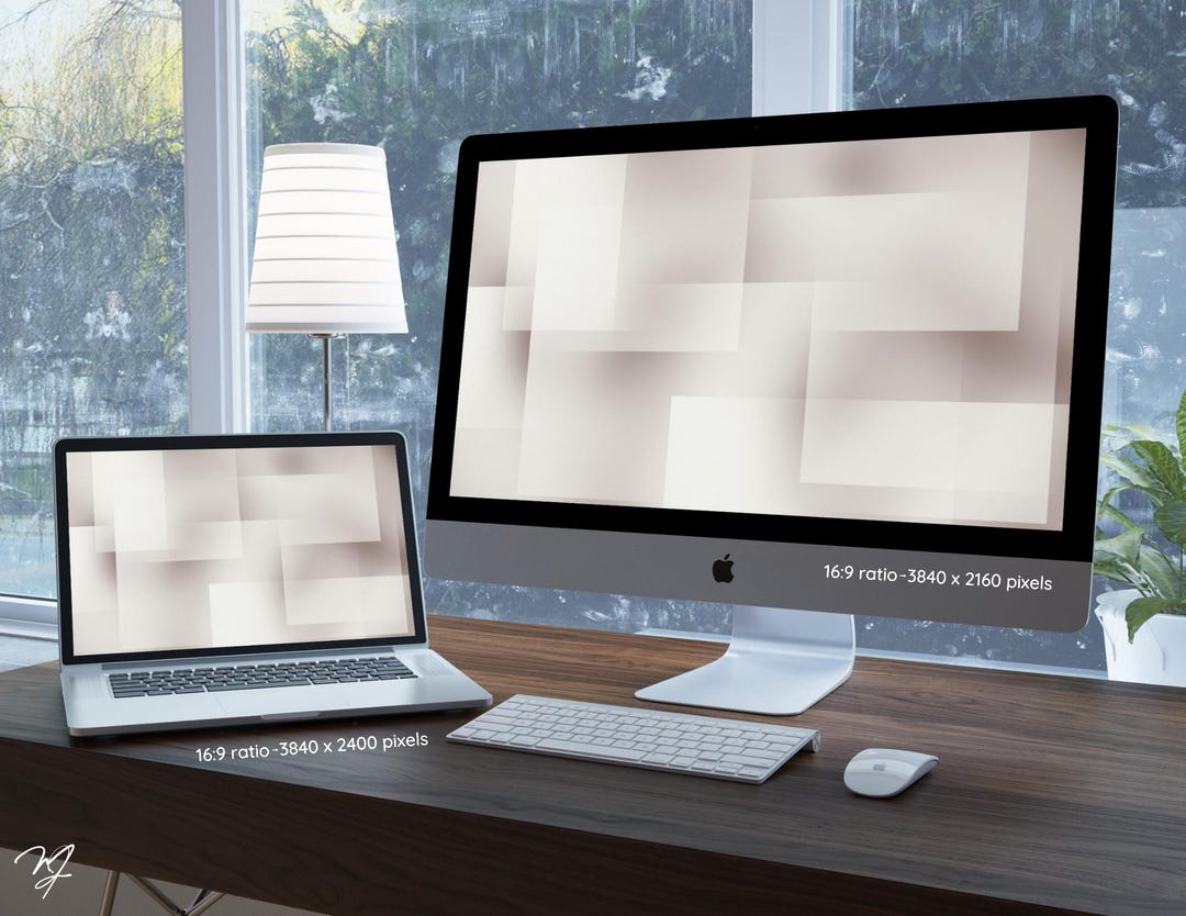 Beige Aesthetic Desktop 4K Wallpaper, Minimalist PC Background Laptop ...