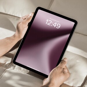Purple Gradient Aura Backgrounds Ios 18 Theme, Set of 2 Aura Ios ...