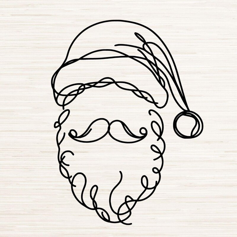 Faceless Santa - Etsy