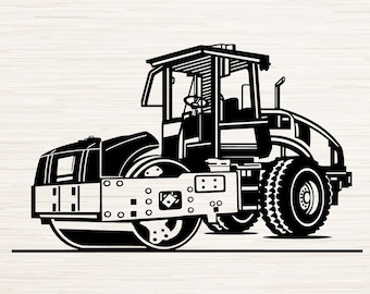 Roller Svg Roller Clipart Vector Png DXF Roller Cut File Construction ...