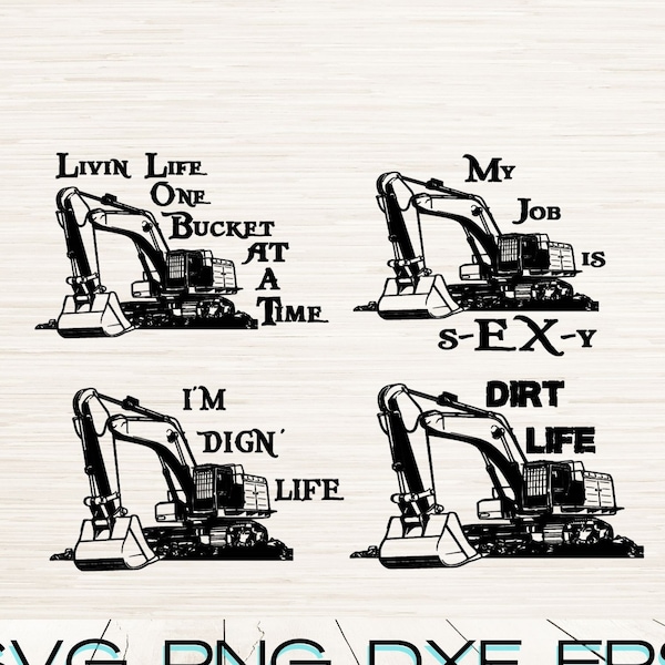 Excavator Bucket Svg - Etsy