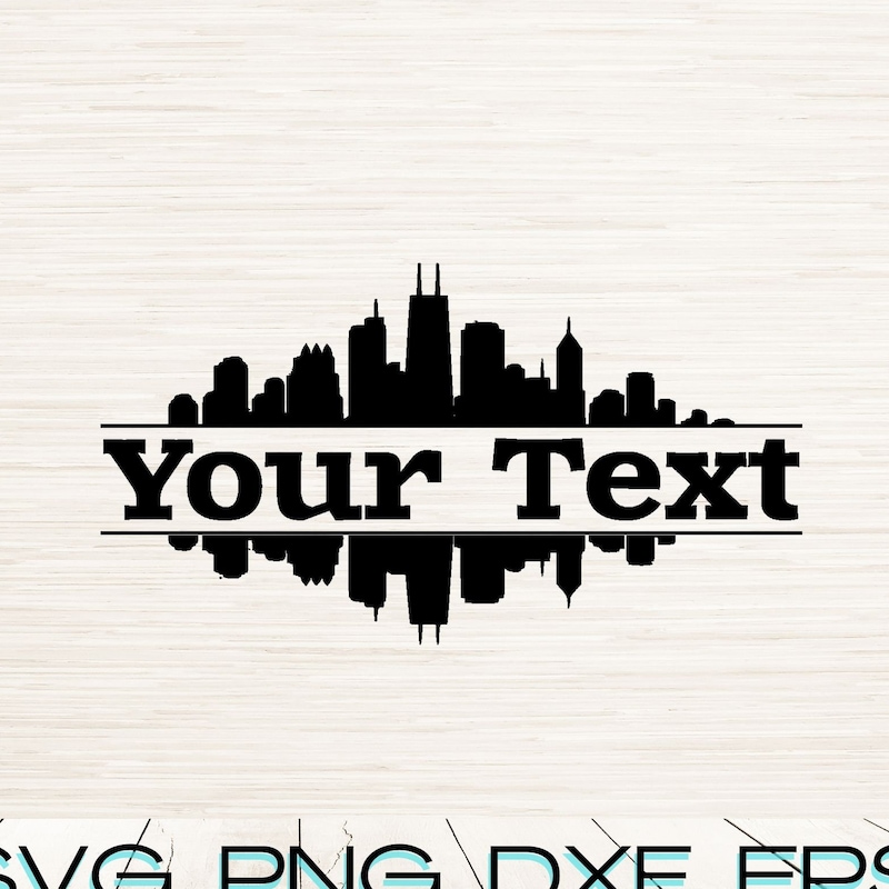 Skyline Wall Sticker - Etsy