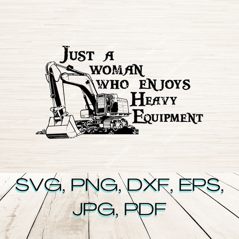 Bagger SVG Bagger Clipart Bagger PNG Bagger Cut Datei - Etsy.de