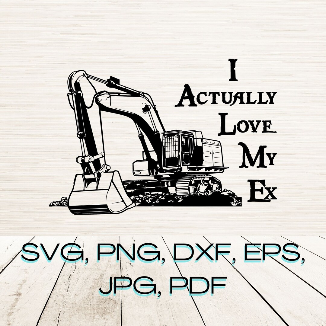 Bagger Svg | Bagger Clipart | Bagger Cricut | Bagger Laser cut Datei ...