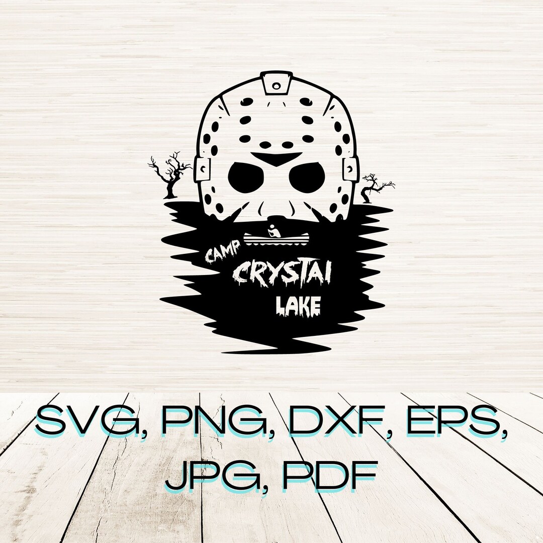 Jason Vorhees Svg Instant Digital Download | Png Dxf Eps Silhouette ...