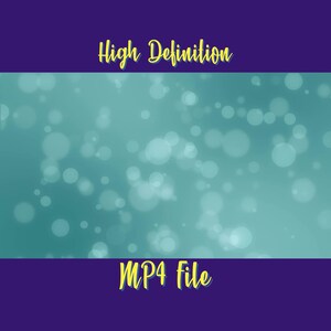 Animated Background Bundle | Bokeh Style Particles | Continuous Looping ...