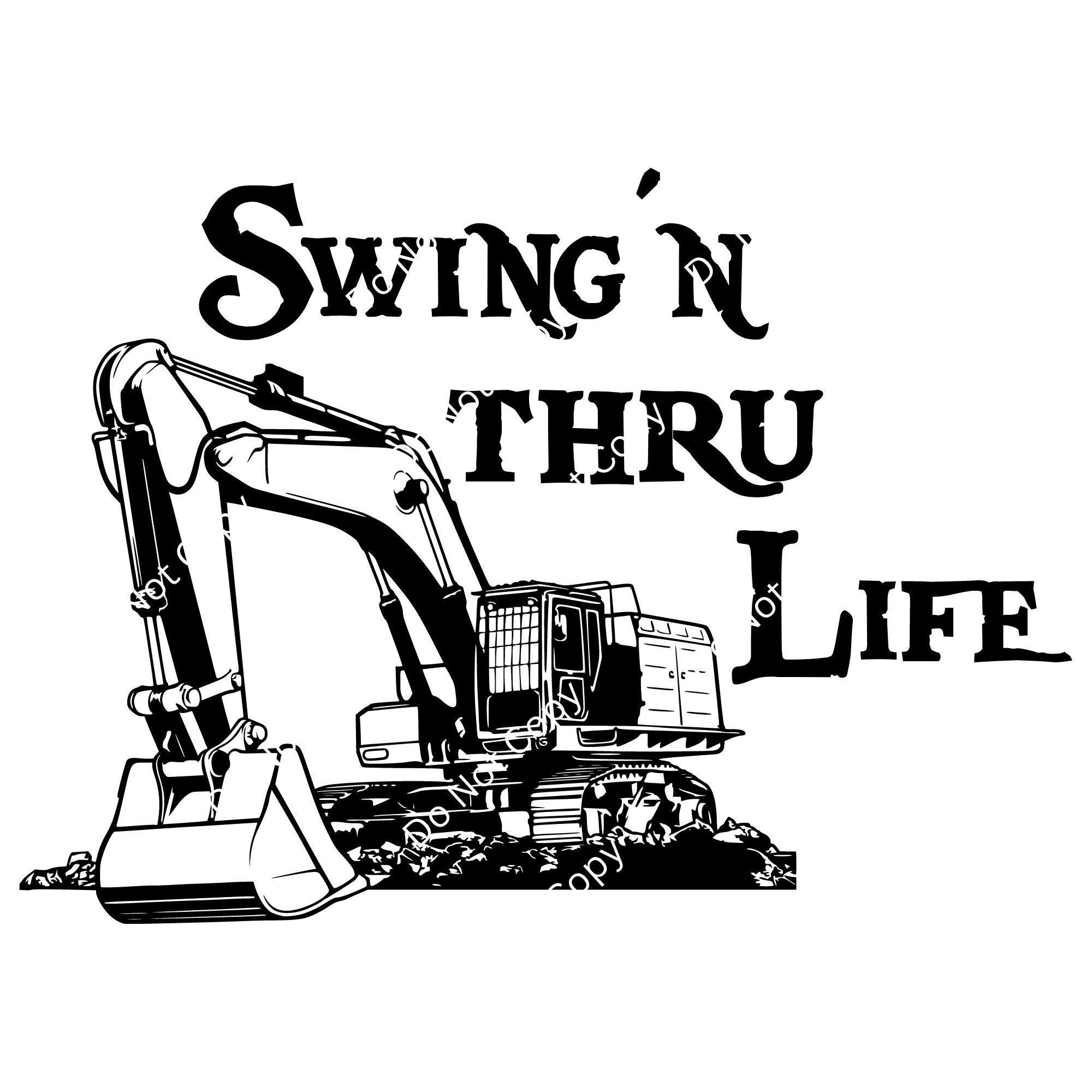 Bagger SVG Bagger Clipart Bagger PNG Bagger Cut Datei - Etsy Schweiz