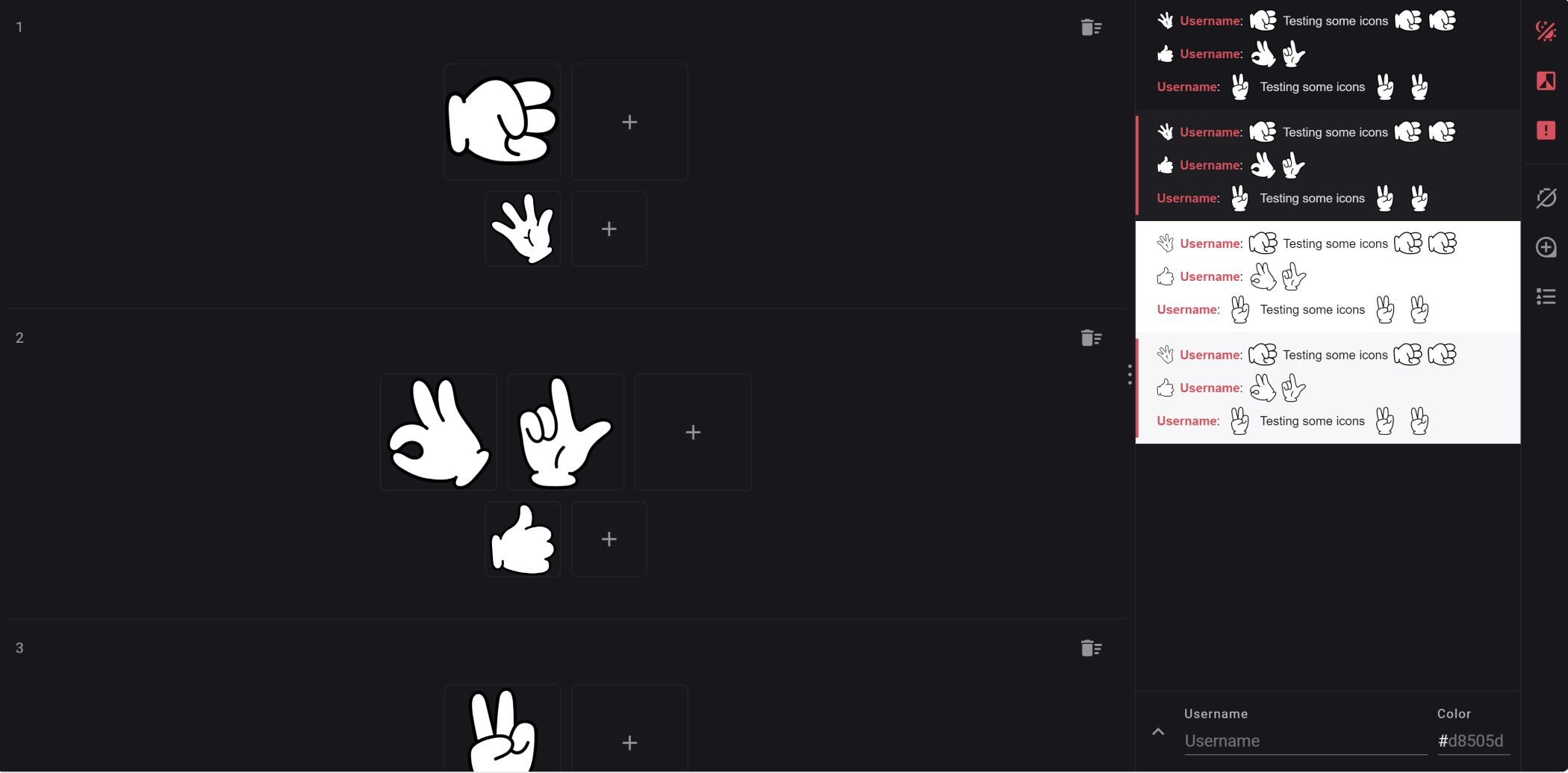 Retro Hand Emotes Twitch Discord Streaming Youtube - Etsy