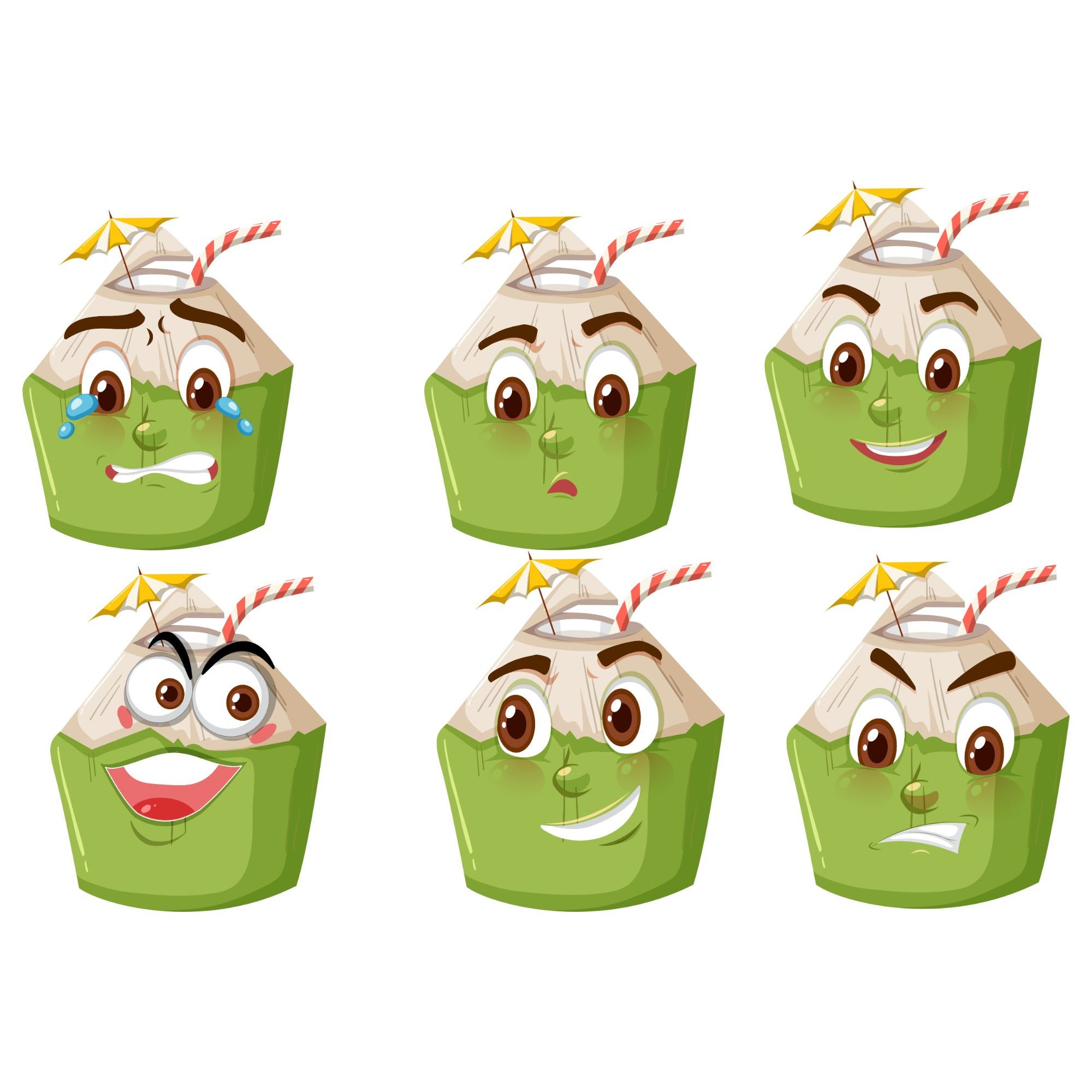 Funny Coconut Emotes Twitch Discord Streaming Youtube - Etsy