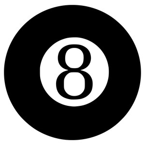 Eight Ball Art Svg Dxf Eps Png Instant Digital Download | Clipart ...