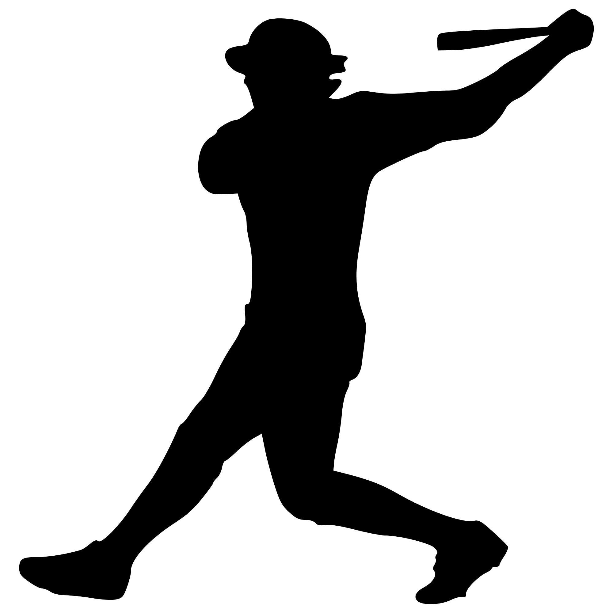 Baseball Pose Art Svg Dxf Png Eps Instant Digital Download - Etsy