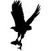 Bald Eagle and Fish Svg Dxf Png Instant Digital Download | Clipart ...