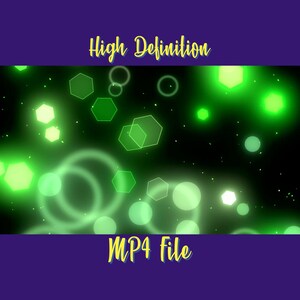 Animated Background Bundle Particles and Shapes Continuous Looping MP4 ...