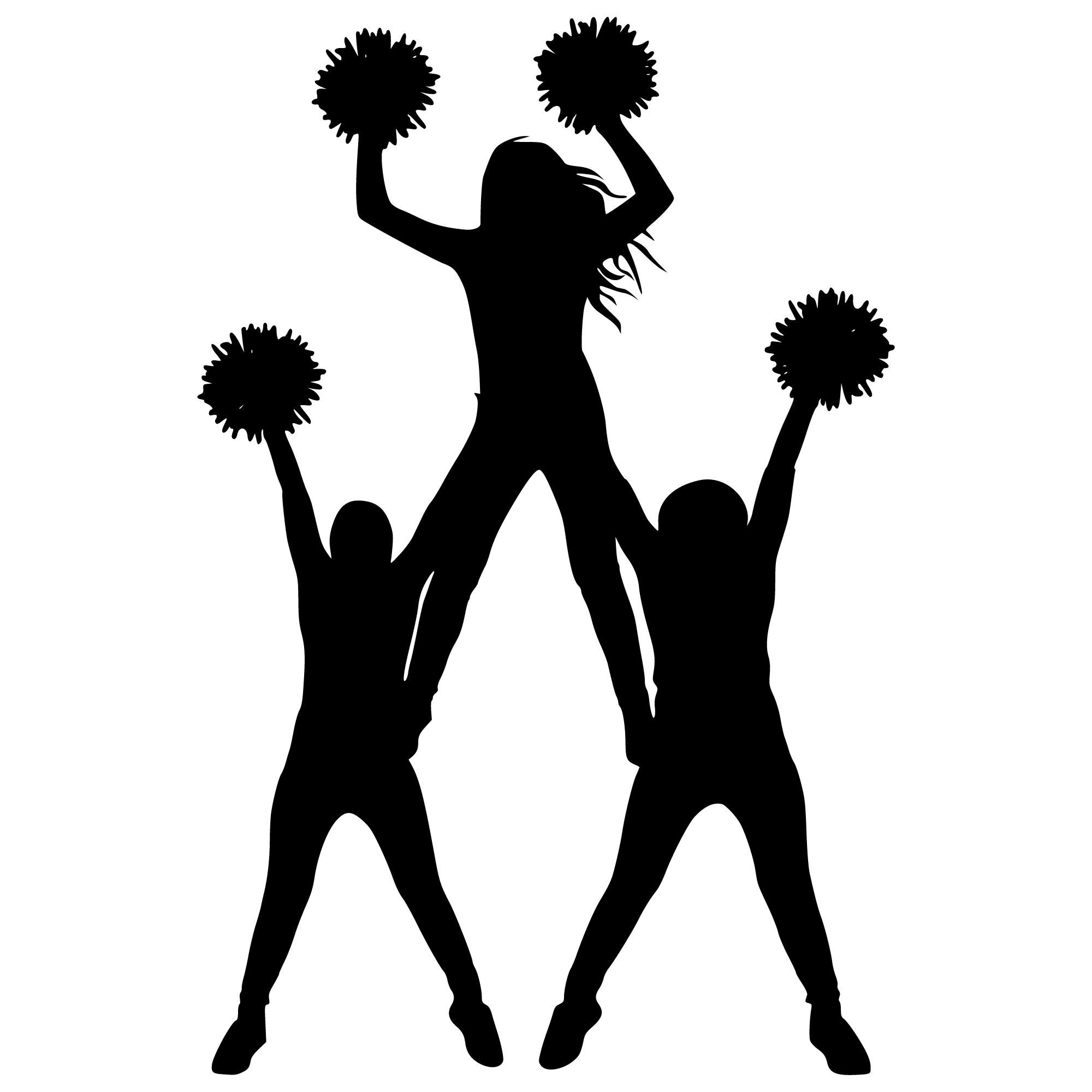 Cheerleading Pyramid Svg Dxf Png Instant Digital Download | Clipart ...