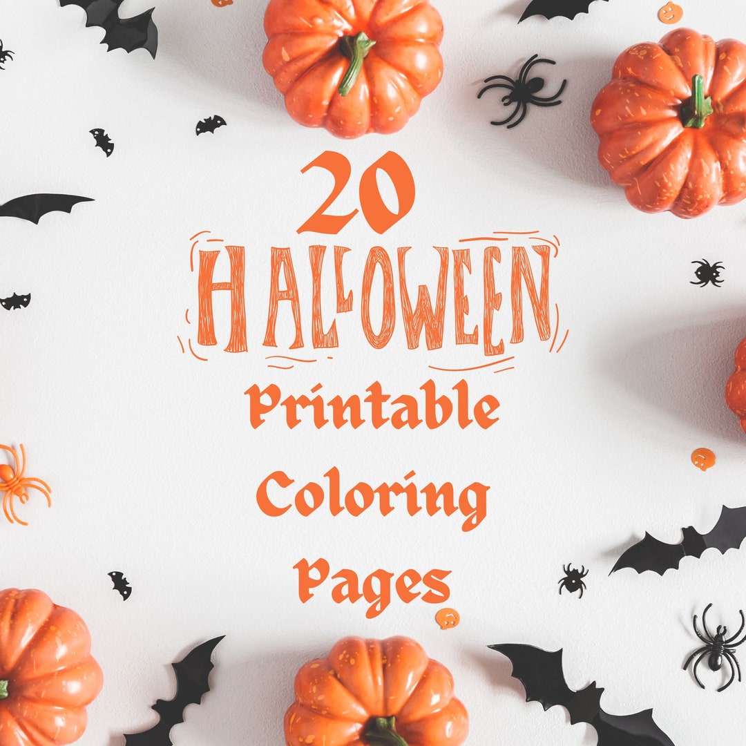Halloween Coloring Pages | 20 Coloring Pages | Kids' Activity ...