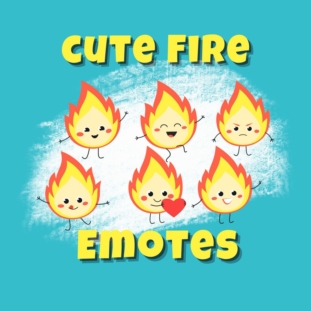Funny Fire Character Emotes | Twitch | Discord | Streaming | Youtube ...