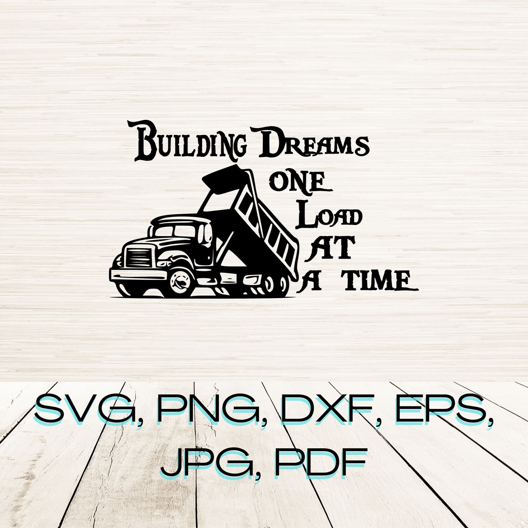 Kipper SVG | Kipper clipart | Kipper Cricut | Dump Truck Cut-bestand ...