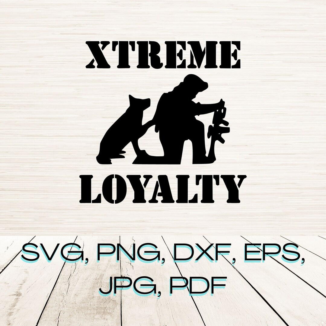 Military Soldier With Dog Svg Png Dxf Eps Jpg Instant Digital Download ...