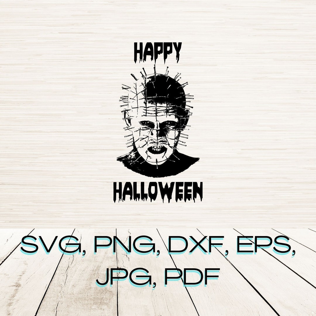 Hellraiser Svg, Halloween Svg, Png, Jpg, Dxf, Vector, Instant Digital ...