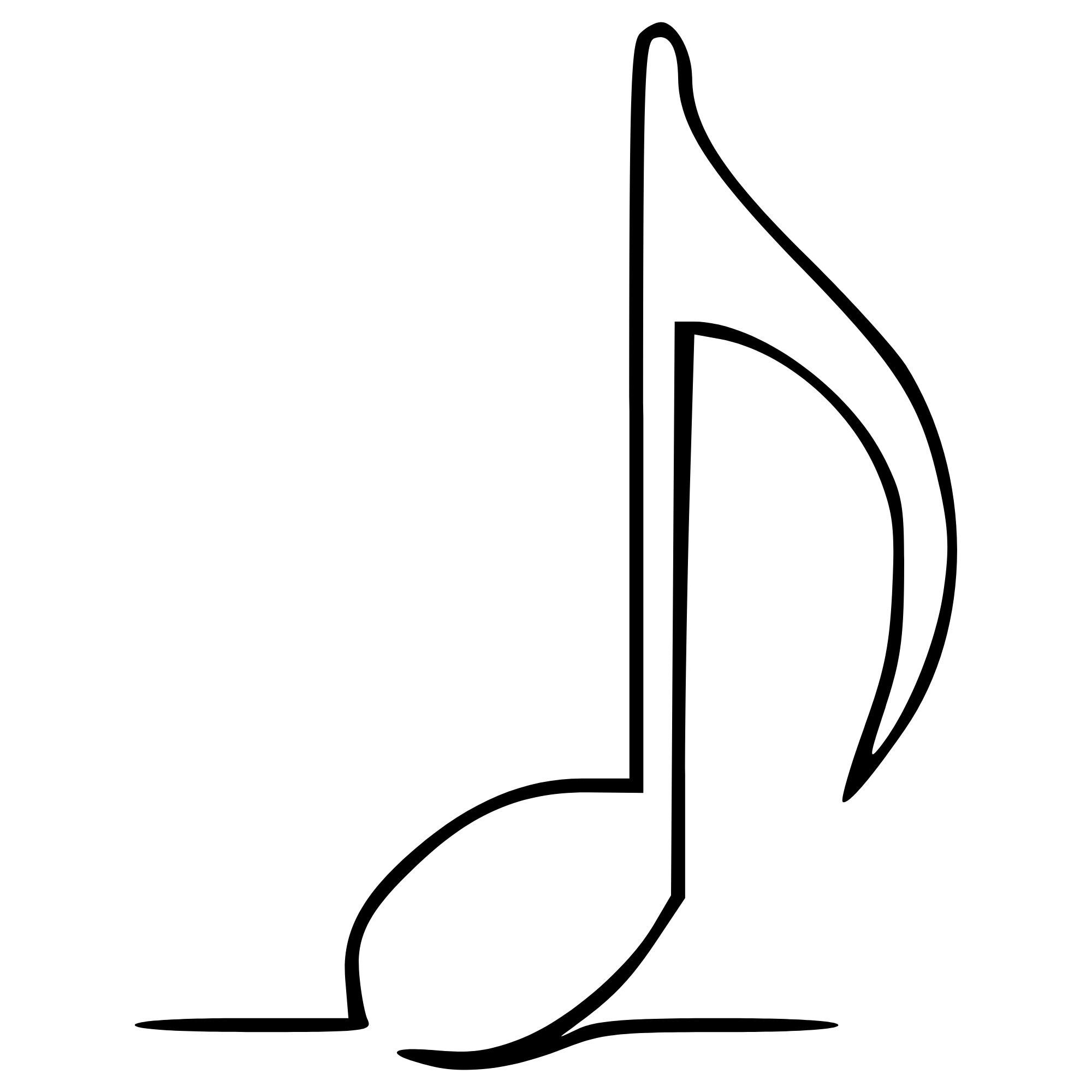 Line Art Music Notes Svg Dxf Eps Jpg Png Pdf Instant Digital - Etsy New ...