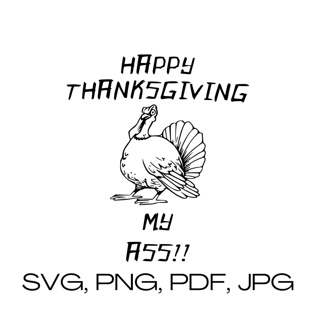 Thanksgiving Angry Turkey Svg Instant Digital Download | Thanksgiving ...