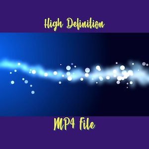 Animated Background Bundle | Bokeh Style Particles | Continuous Looping MP4 Media | Digital ...