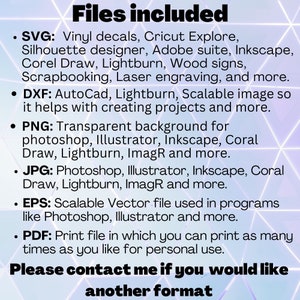 Zen Wolf Yin Yang Svg Png Dxf Jpg Pdf Instant Digital Download ...