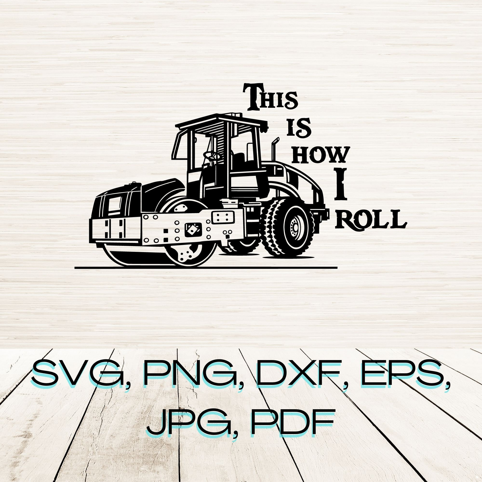 Roller Svg Roller Clipart Vector Png DXF Roller Cut File - Etsy Ireland
